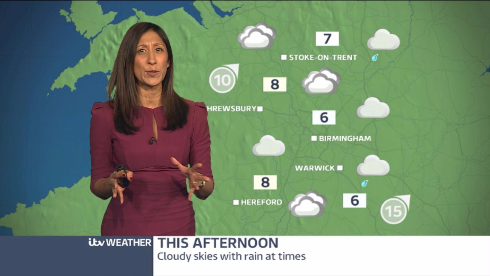 West Midlands Weather: Cloud increasing through the day, with some rain ...