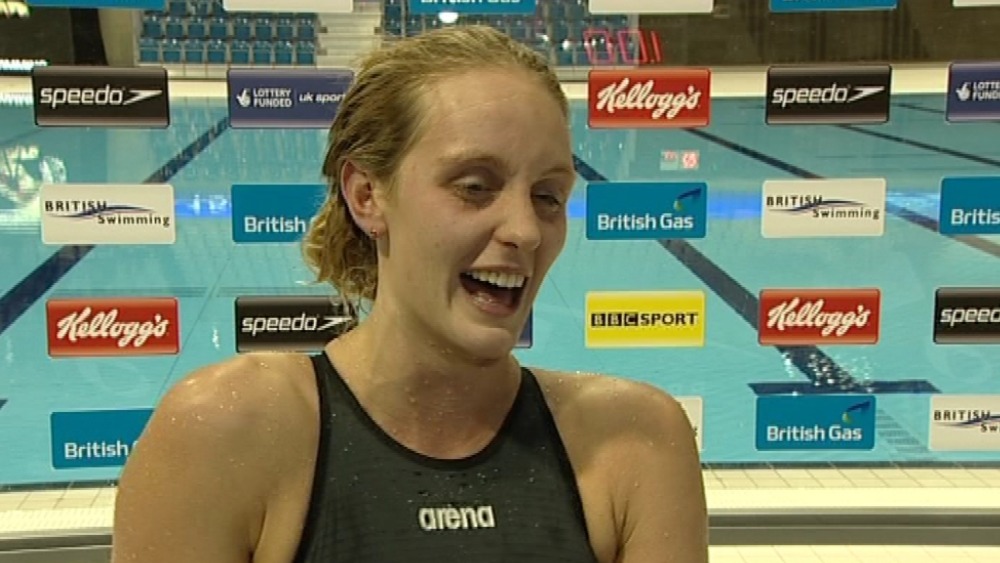 More swimming glory | ITV News Central