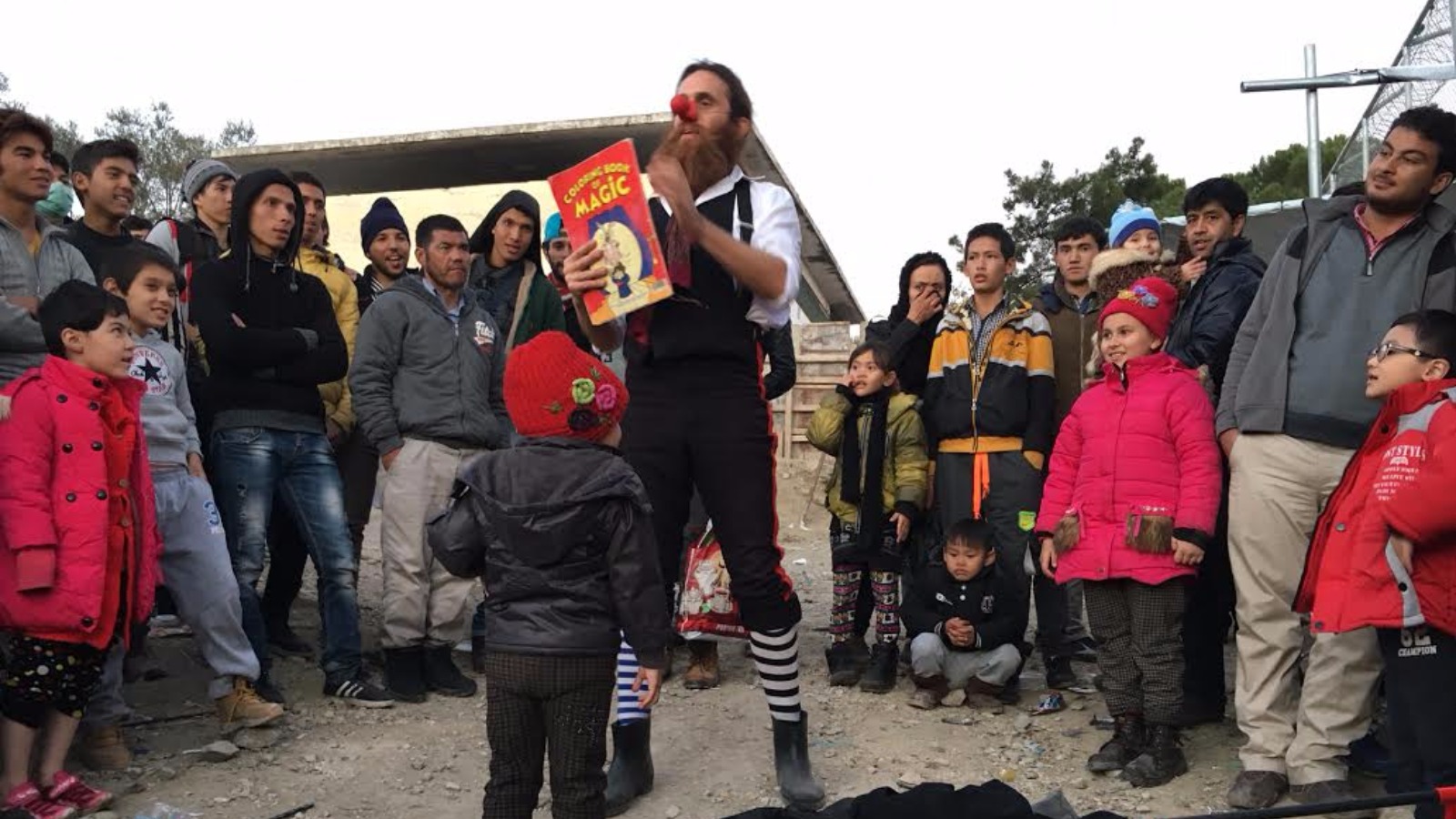 UK clown troupe embarks on tour of Europe's refugee camps | ITV News London