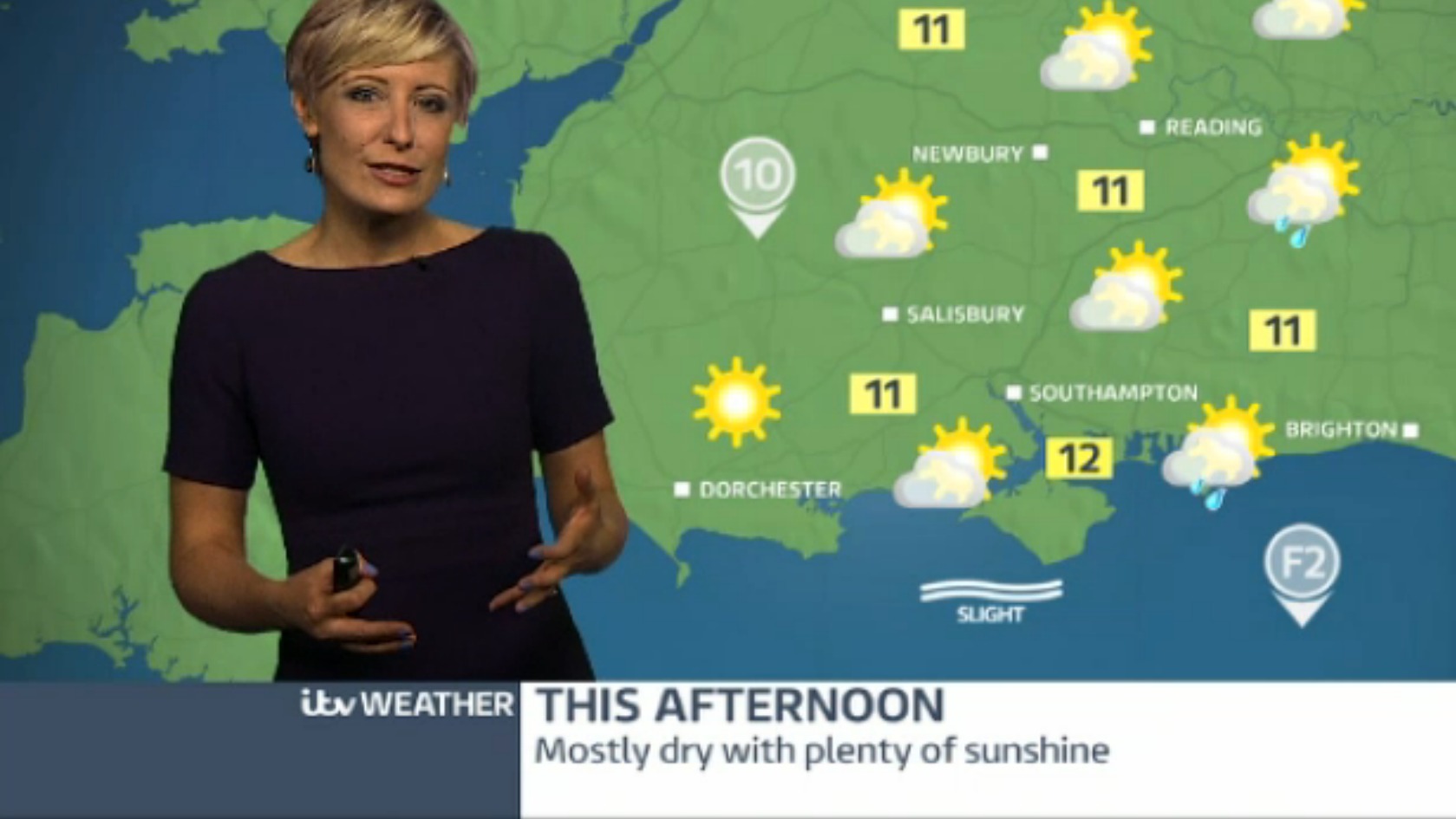 Today's weather for the west of the region | ITV News Meridian