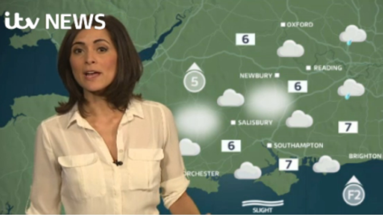 Lucy has tonight's weather for the west of the region | ITV News Meridian
