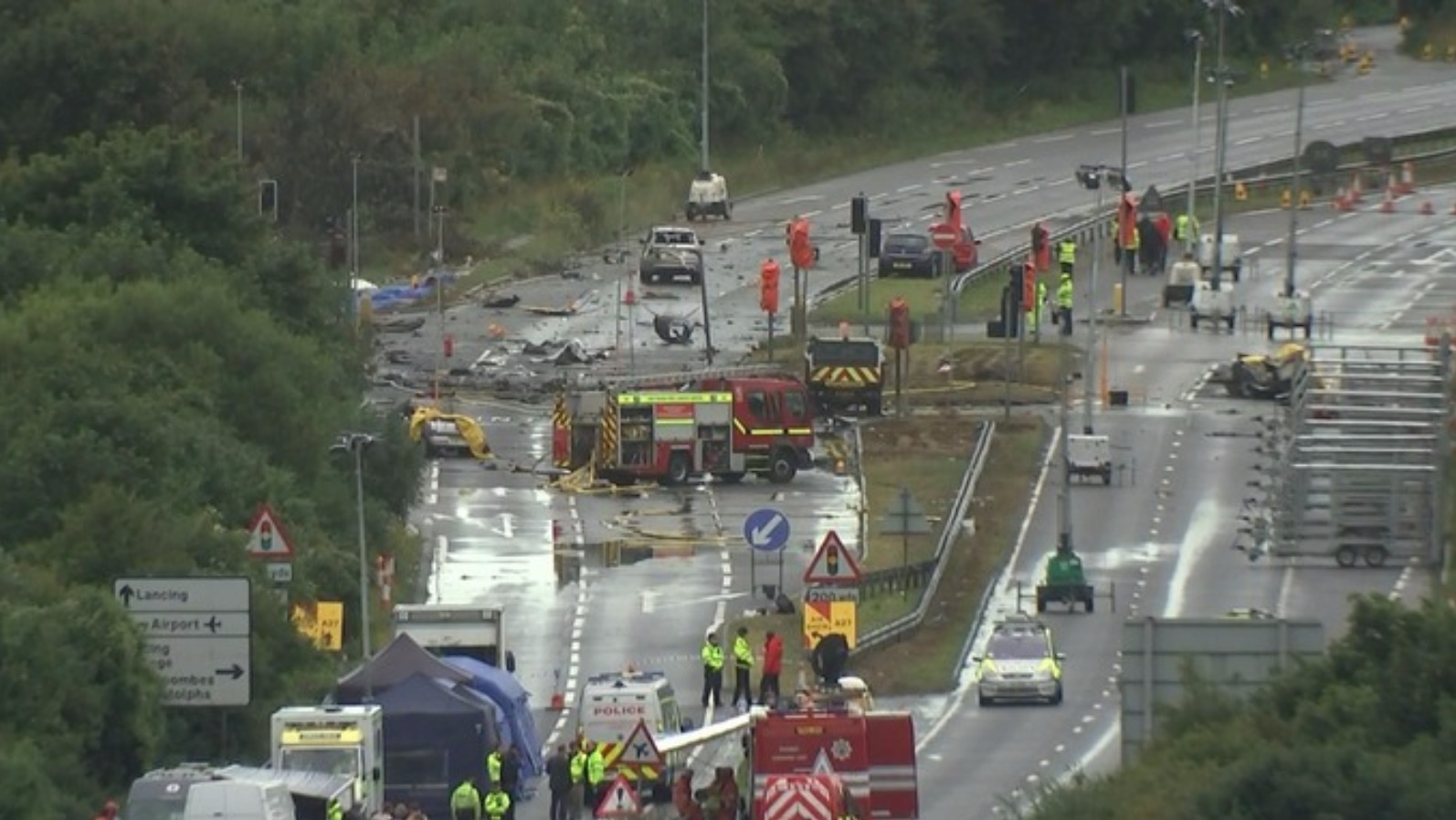 Shoreham air disaster report recommends tighter regulations | ITV News ...