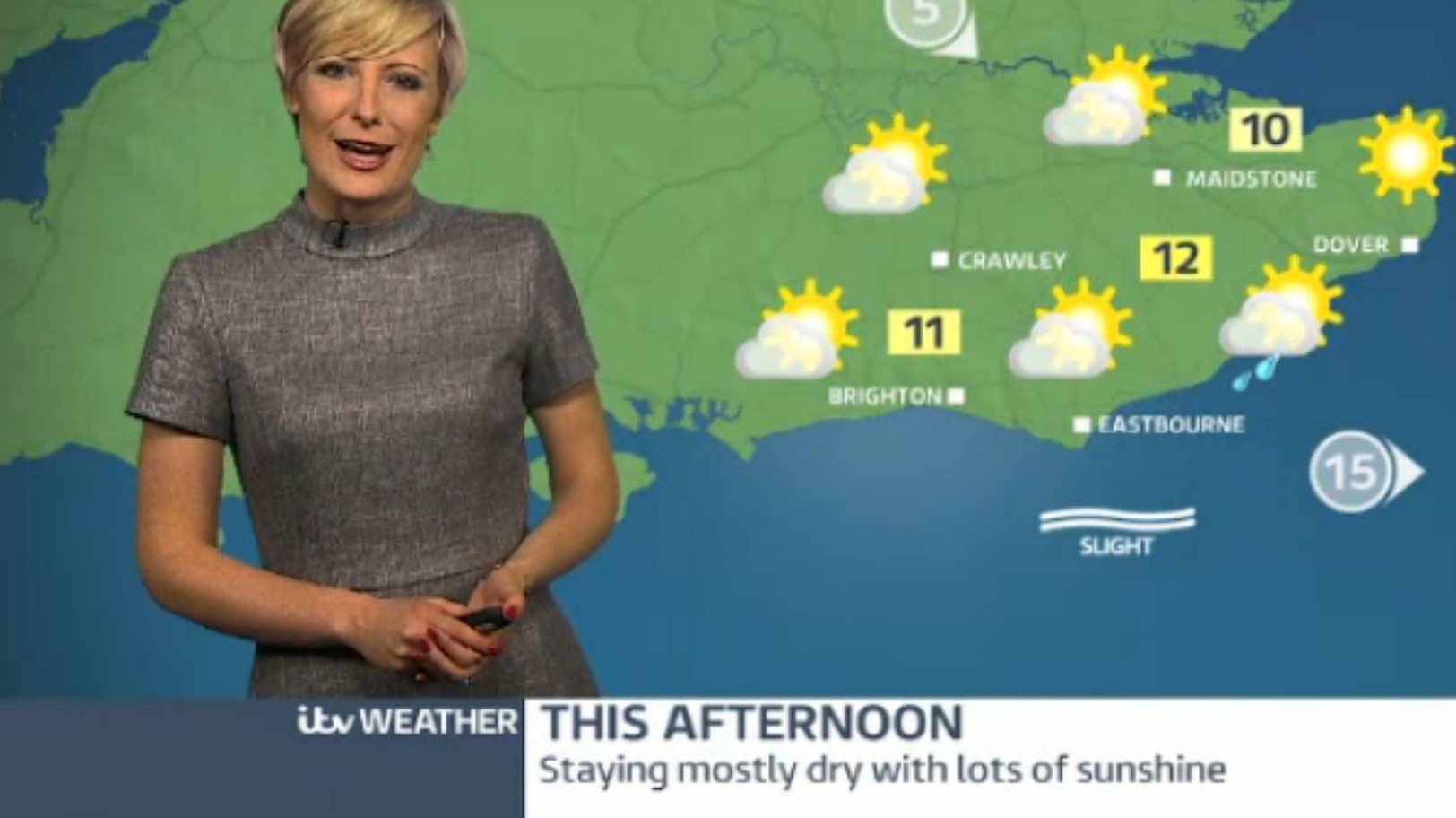 Sunday's weather for the east of the region | ITV News Meridian