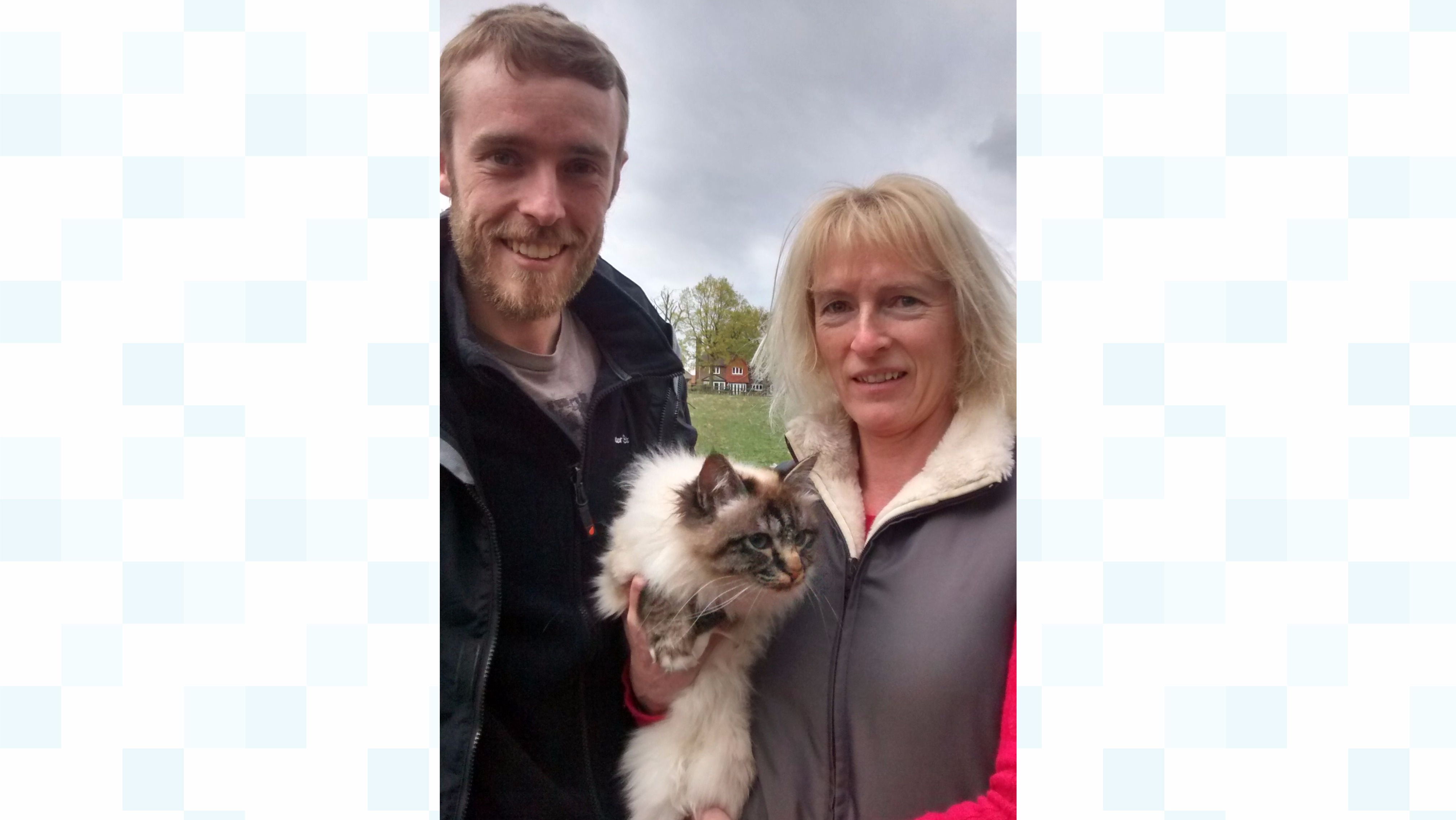 Zeus the cat brought back down to earth | ITV News Meridian