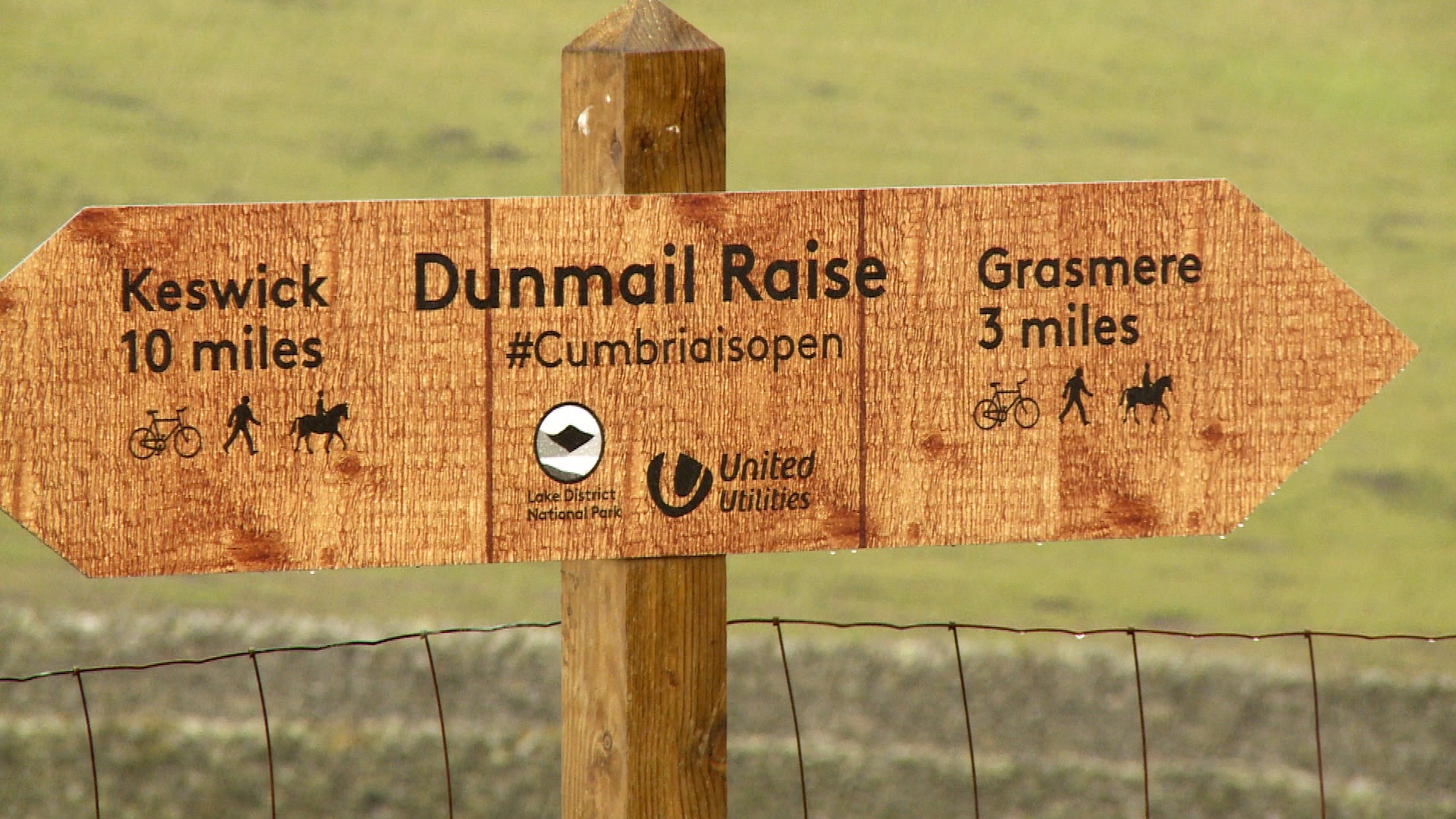 Walkers, cyclists and horses get new route along A591 | ITV News Border