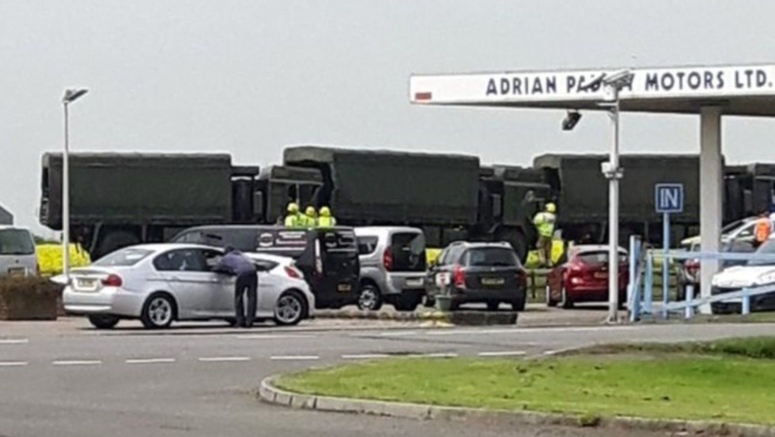 Five injured after 'horrific' army truck crash | ITV News Central