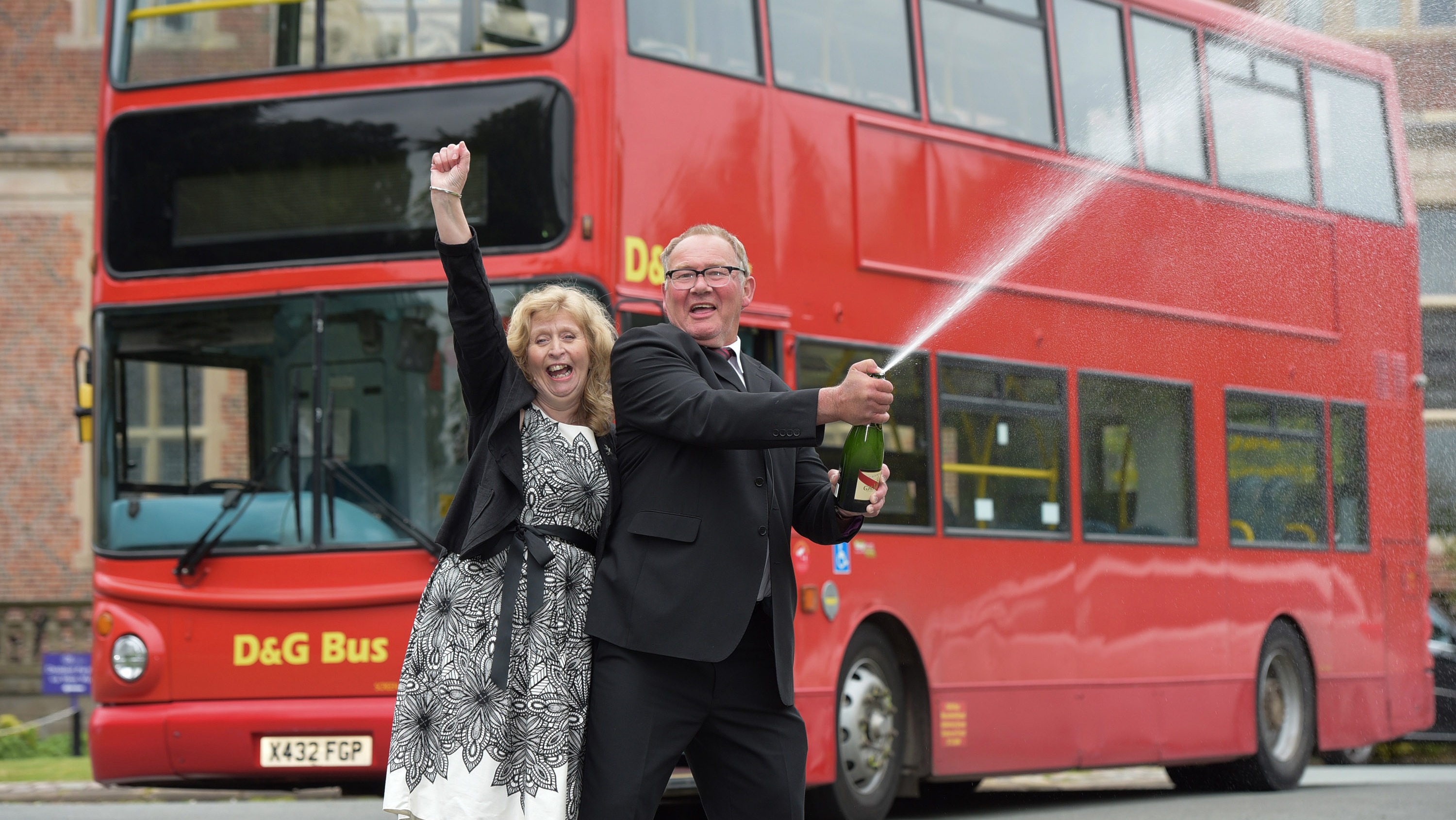 Crewe Bus Driver Celebrates £6.1M Lotto Jackpot Win | ITV News Granada