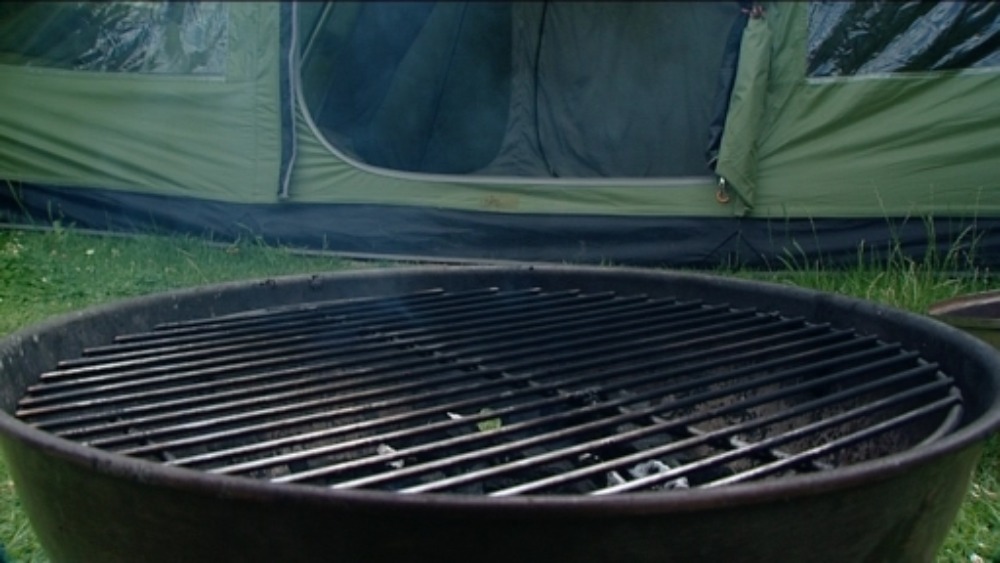 Danger warning over campsite cooking | ITV News Anglia