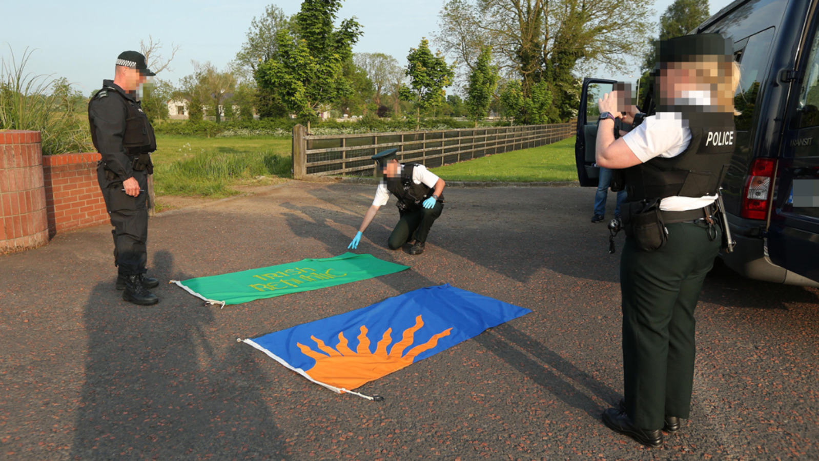 12 arrests after Lurgan dissident parade | UTV | ITV News
