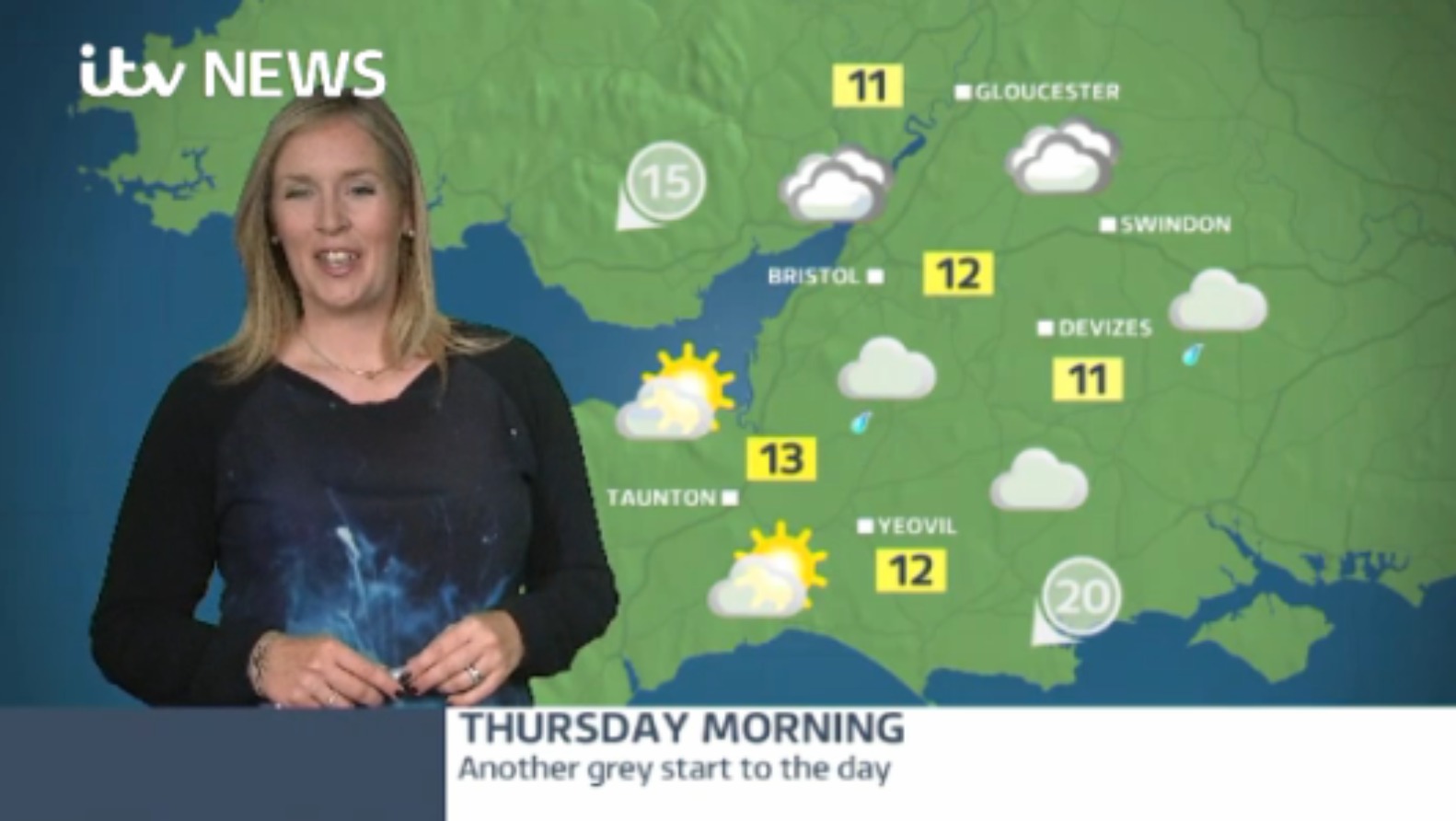 Weather forecast: grey start, turning brighter | ITV News West Country