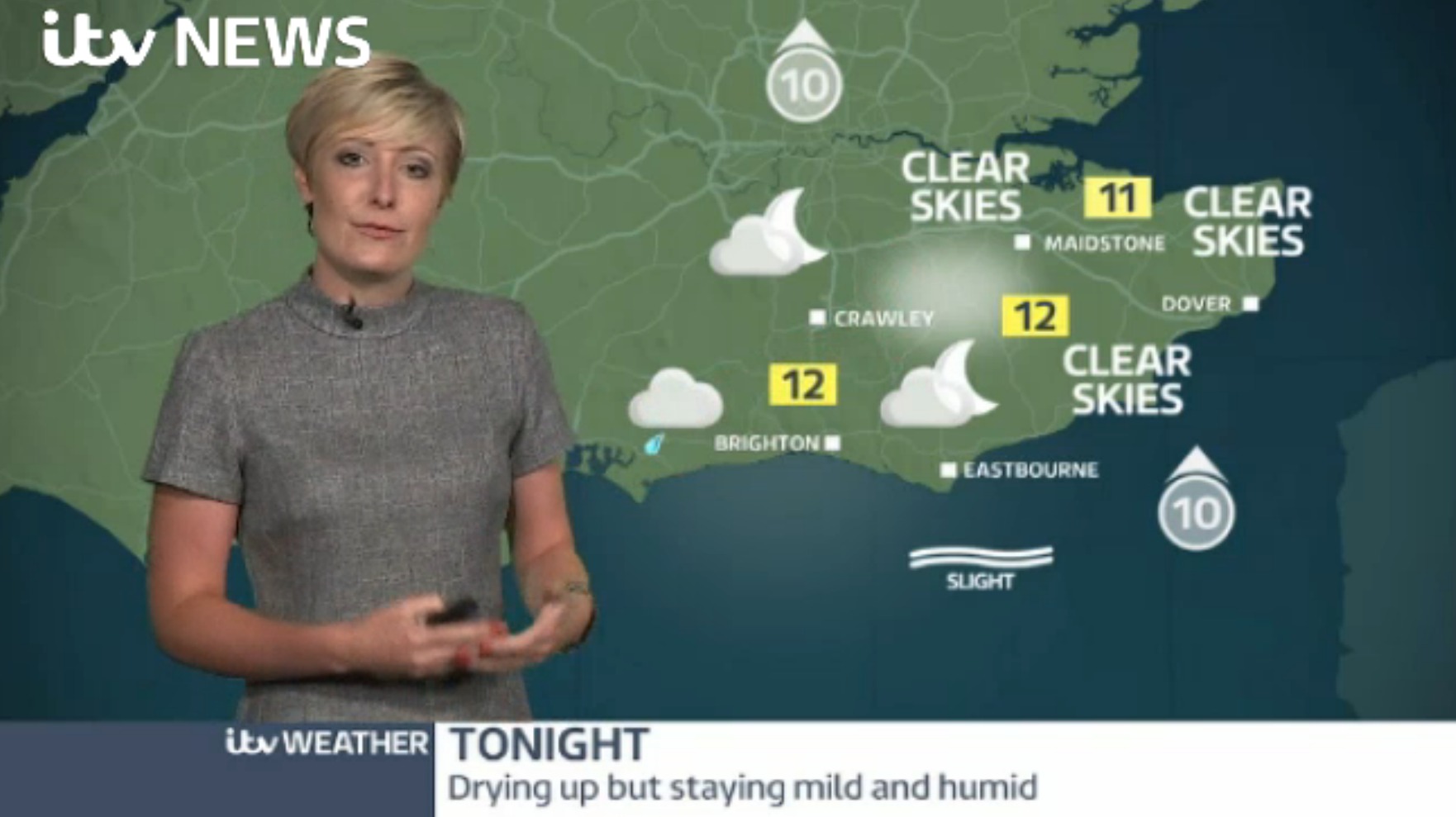 Wednesday evening's weather in the Southeast | ITV News Meridian