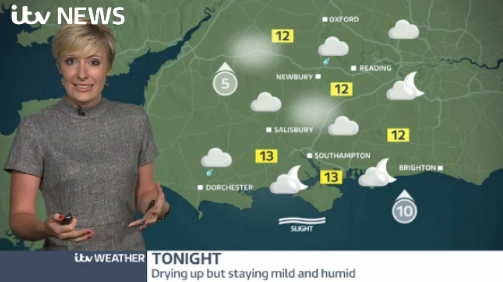Wednesday evening's weather across the south of the region | ITV News ...