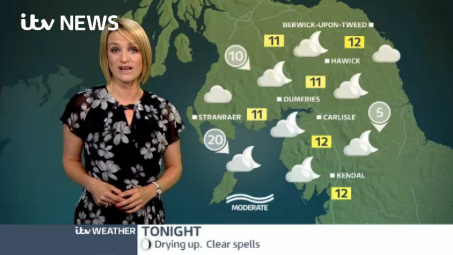 VIDEO: Saturday's forecast for the Border region | ITV News Border