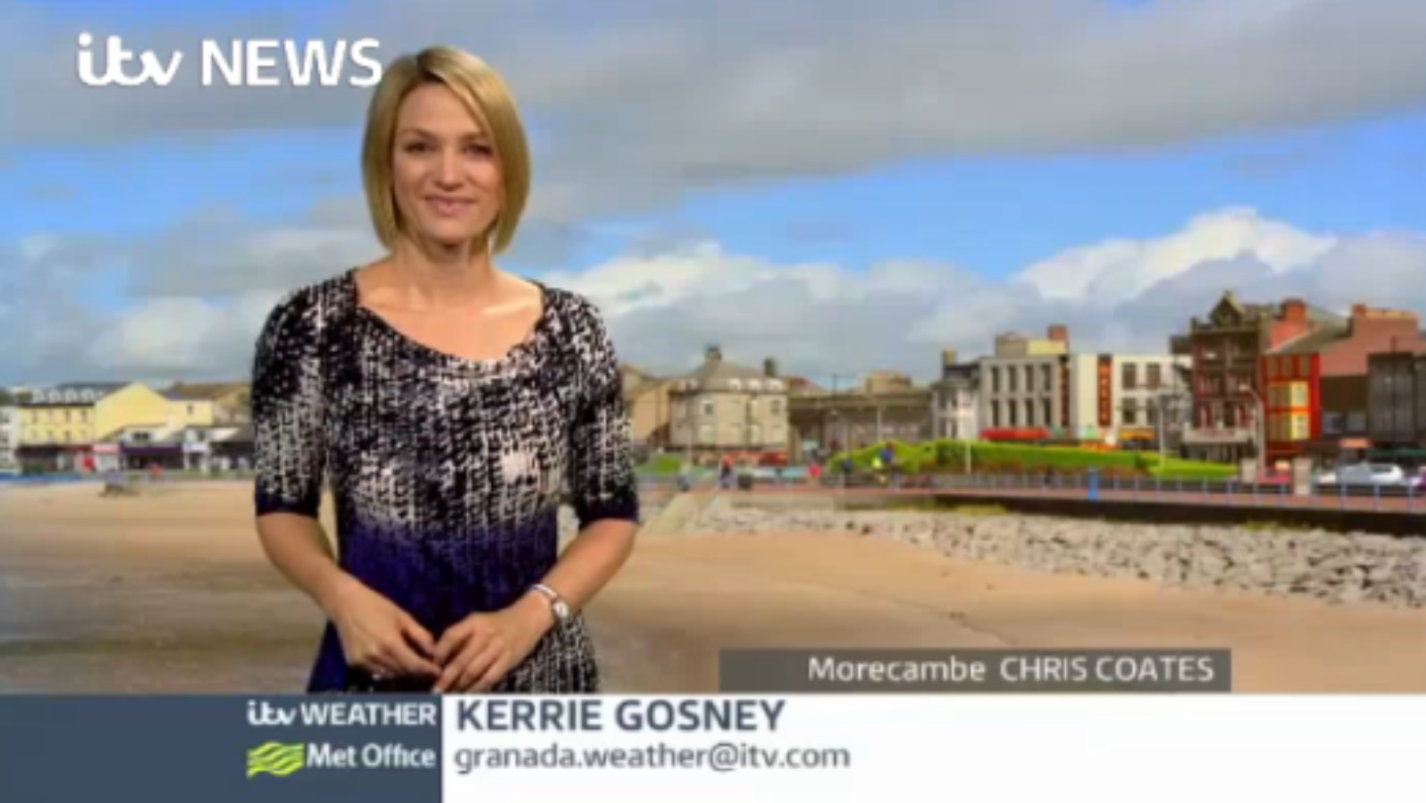 Latest Weather With Kerrie Itv News Granada