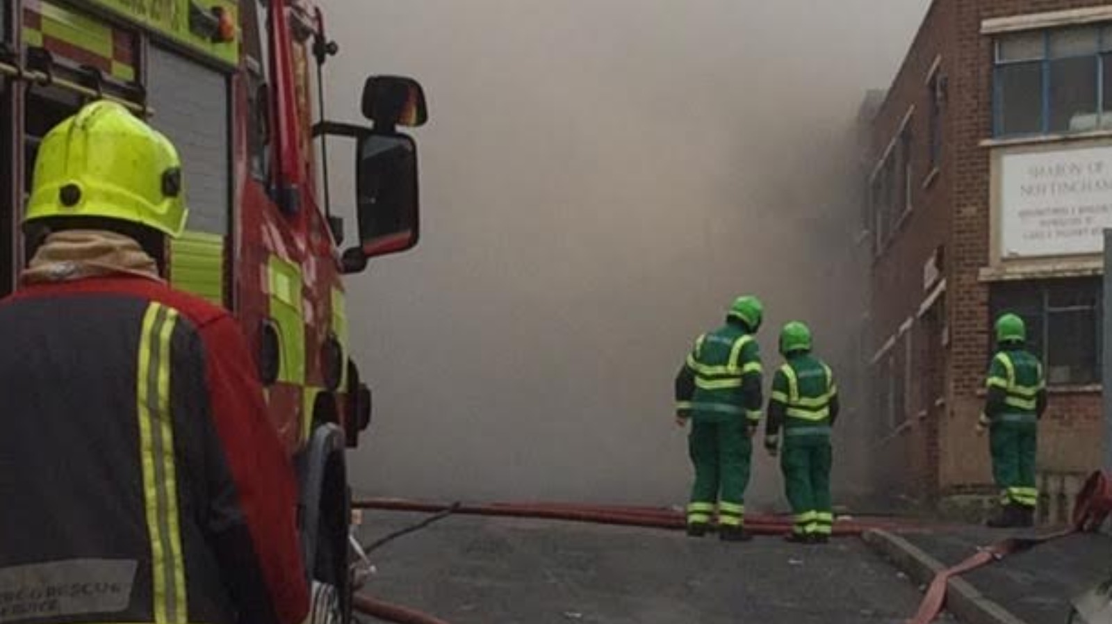 Two men arrested over major fire in Nottingham | ITV News Central