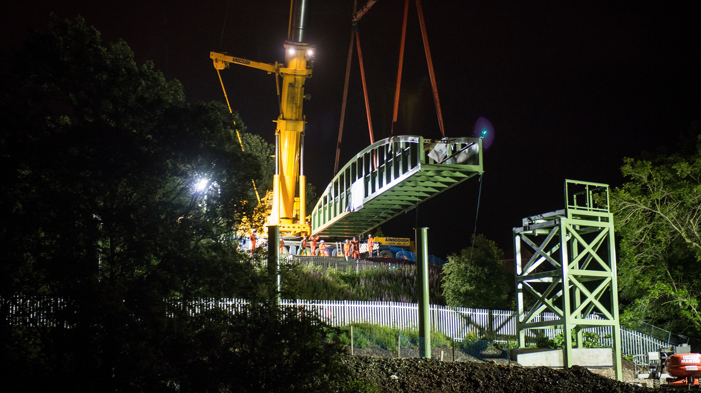 WATCH: New bridge installed to connect Carlisle communities | ITV News ...