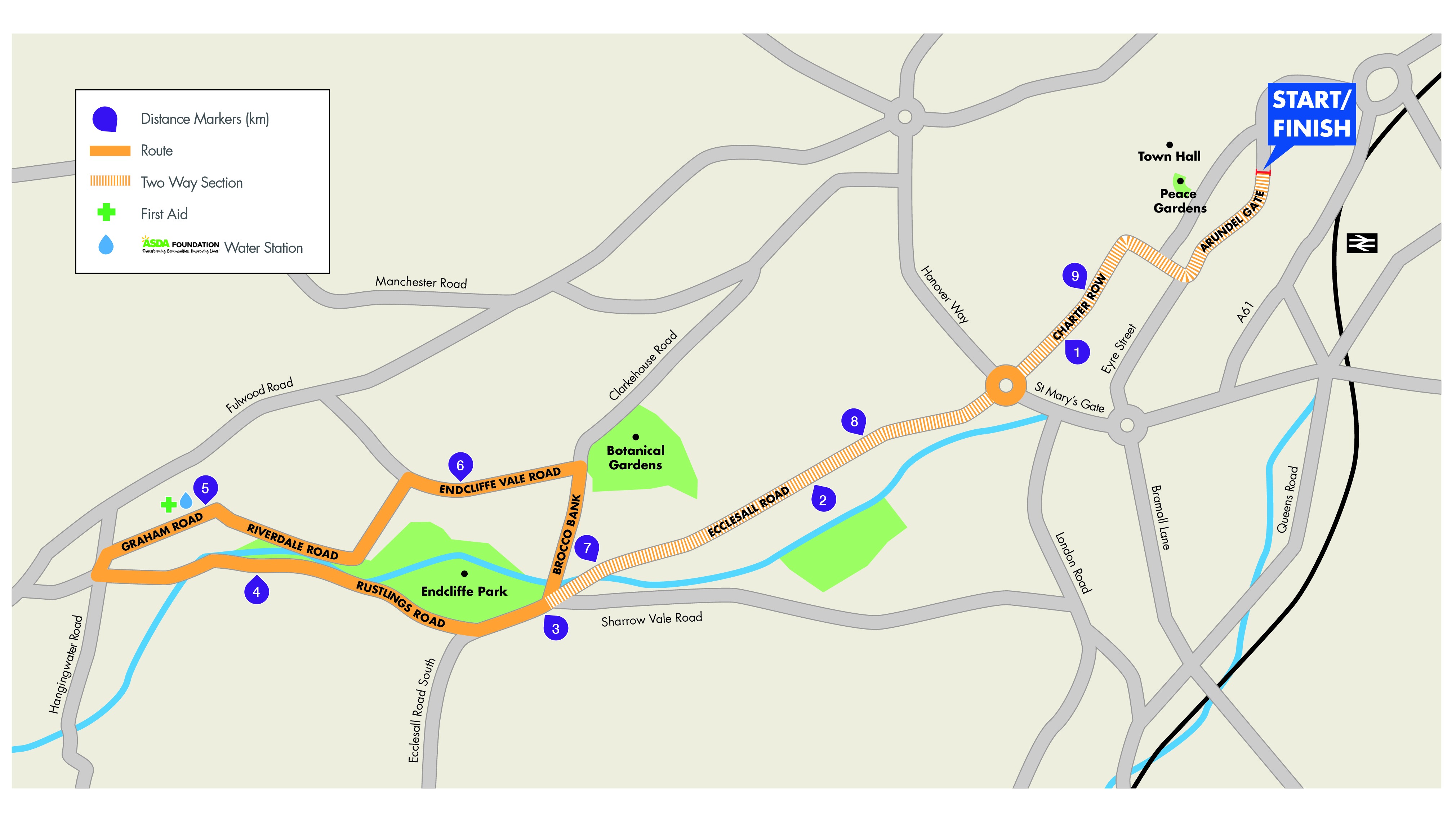 Sheffield Run For All 10K route unveiled | ITV News Calendar