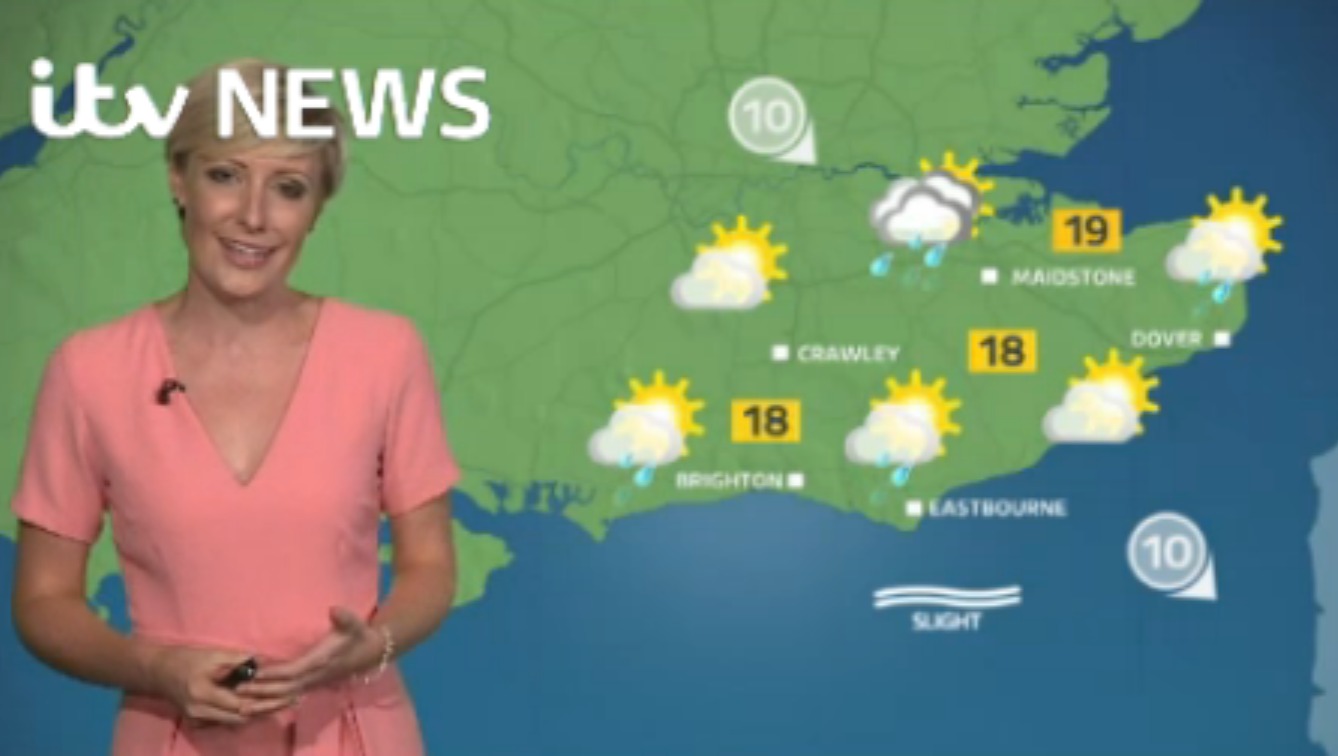 Wednesday lunchtime forecast for west of region | ITV News Meridian