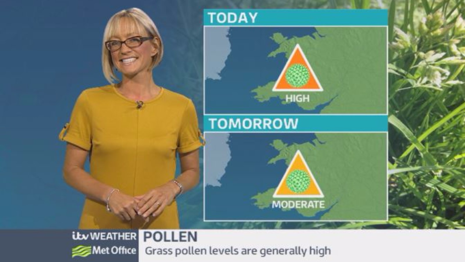 Pollen count: Generally high! | ITV News Wales