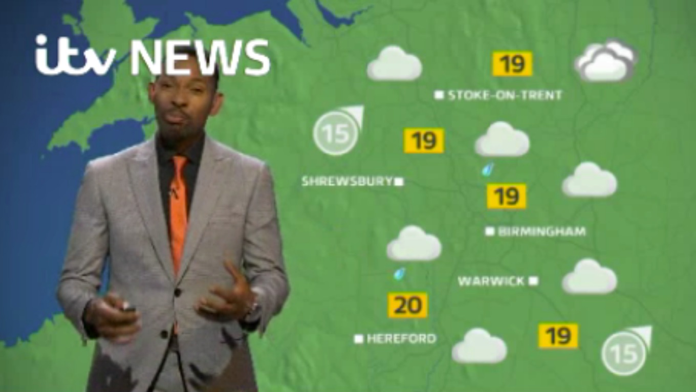 West Midlands Weather: Patchy rain but becoming bright | ITV News Central