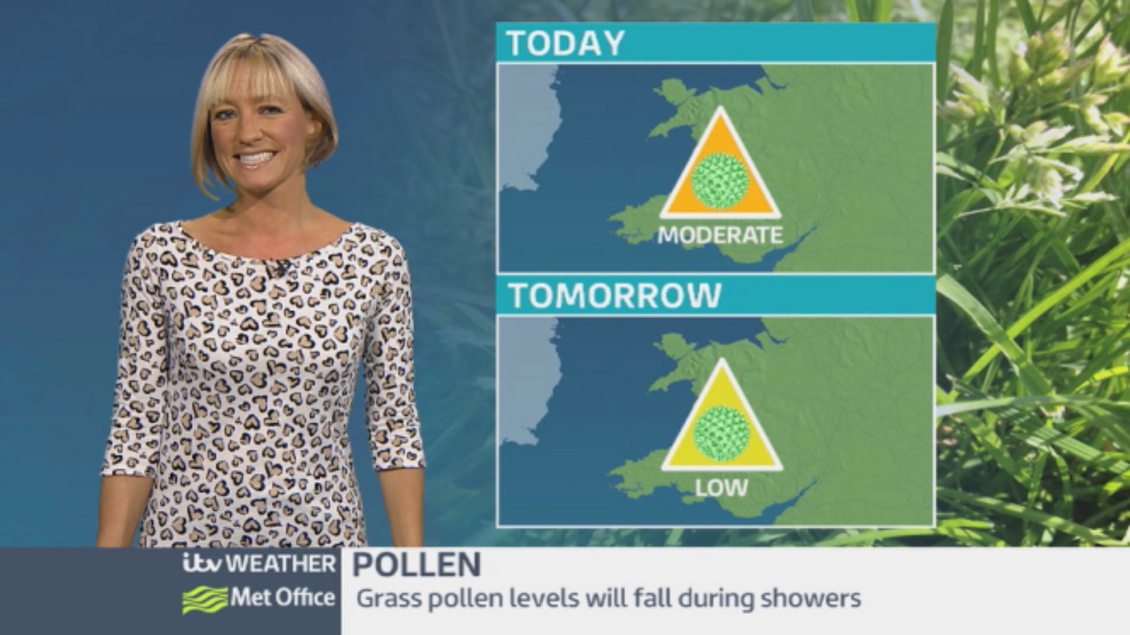 Pollen count: Moderate today! | ITV News Wales
