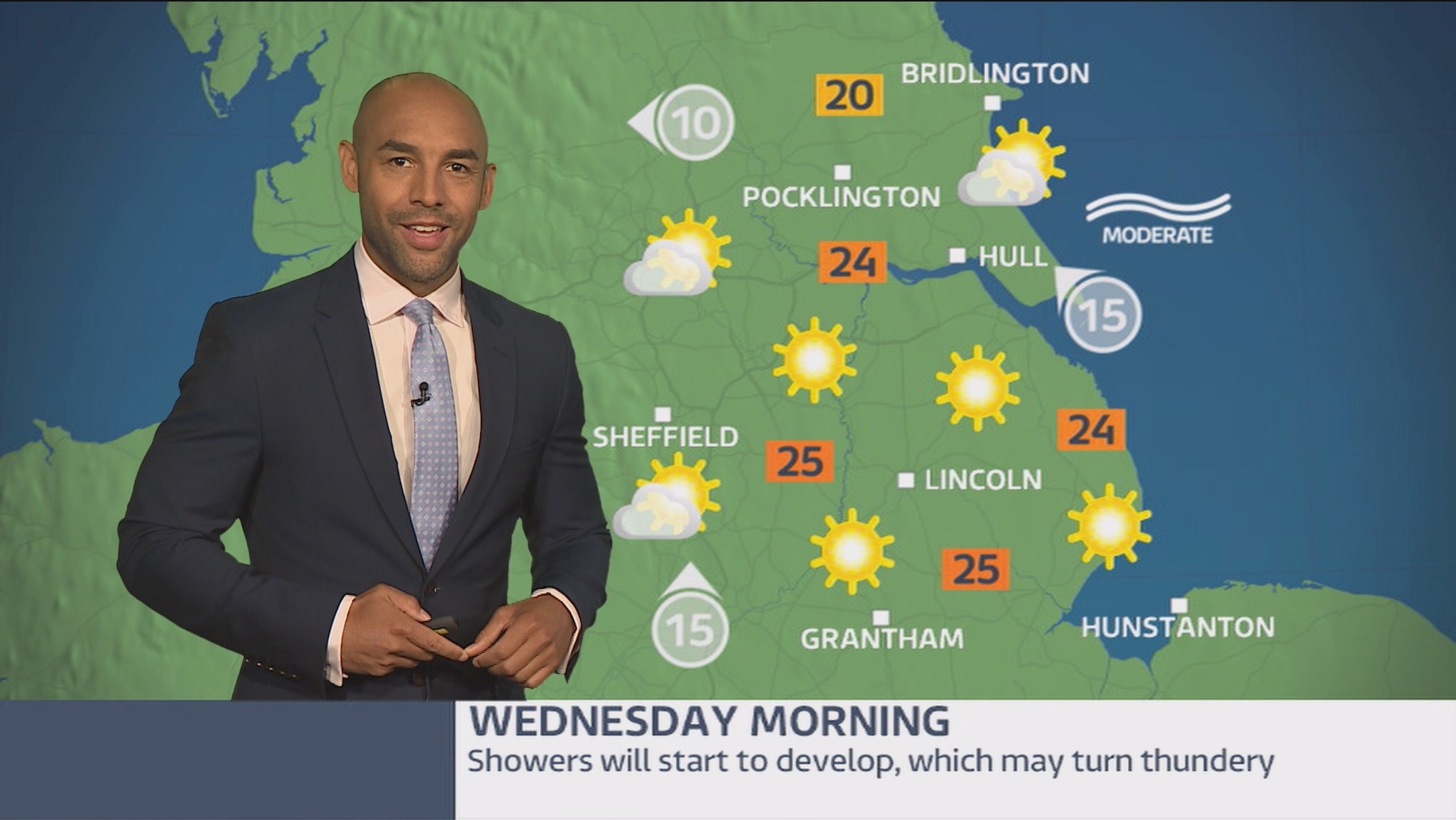 Morning weather update with Alex Beresford | ITV News Calendar