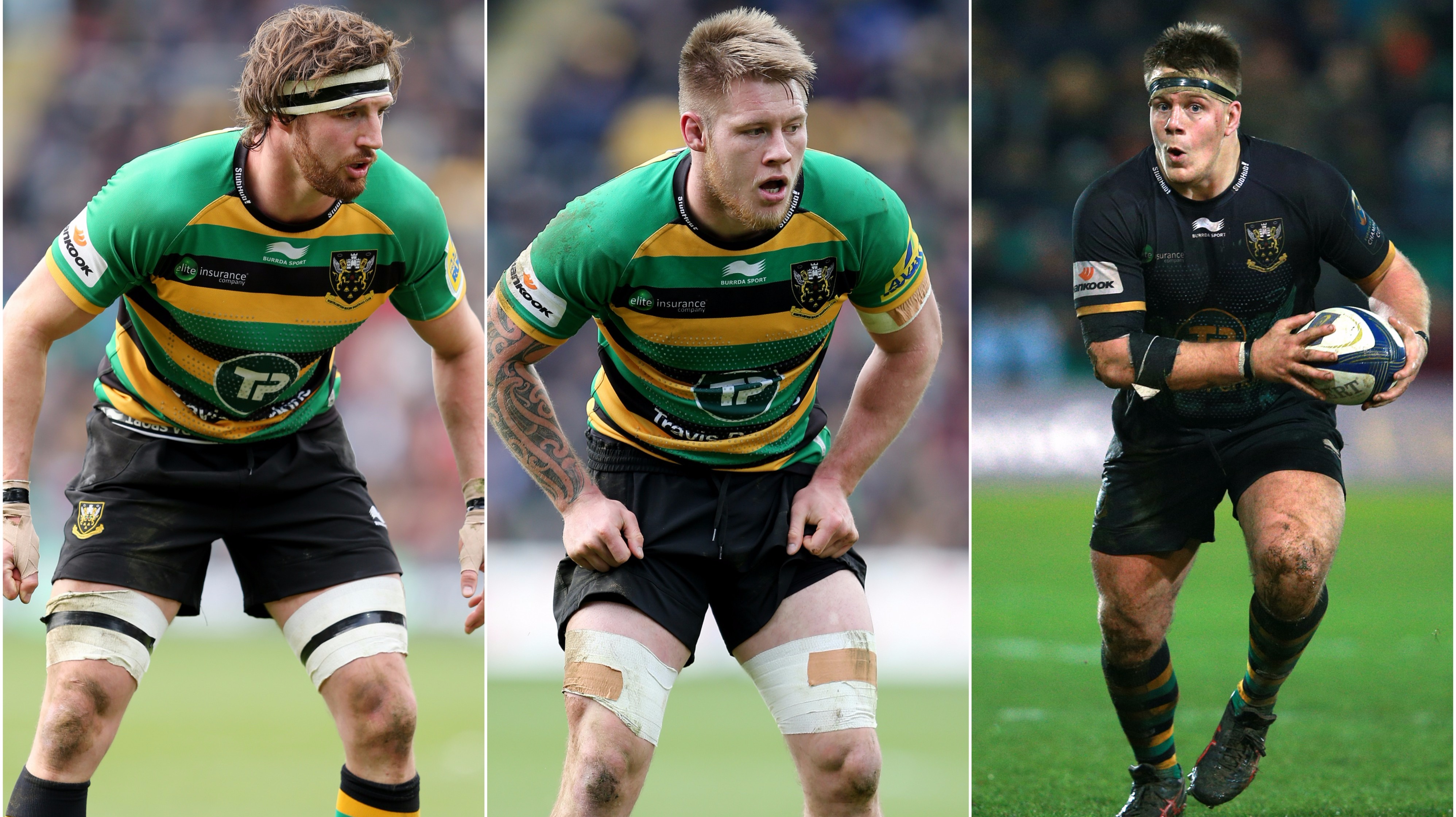 Wood and Harrison among six players to sign new Northampton Saints ...
