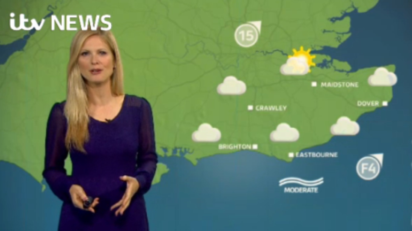 Wednesday's early morning forecast for east of region | ITV News Meridian