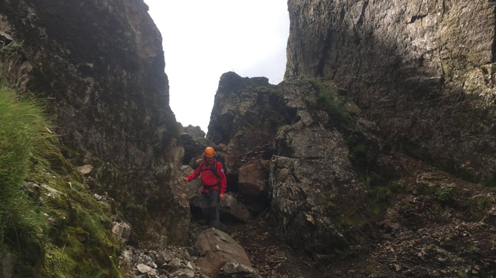 Precarious boulder crumbles down Lake District mountain | ITV News Border
