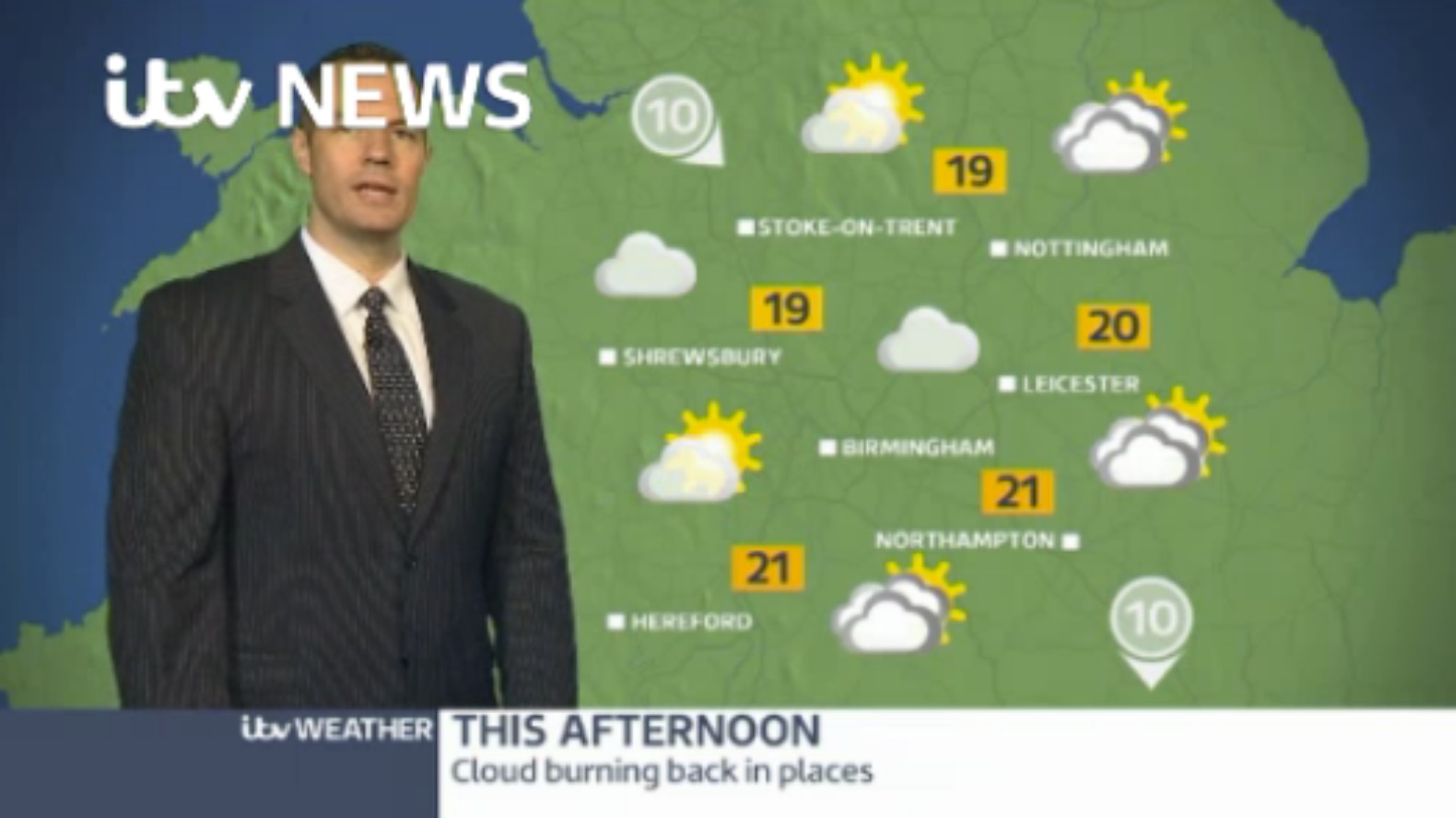 Midlands Weather:Mostly dry, some sunny intervals | ITV News Central