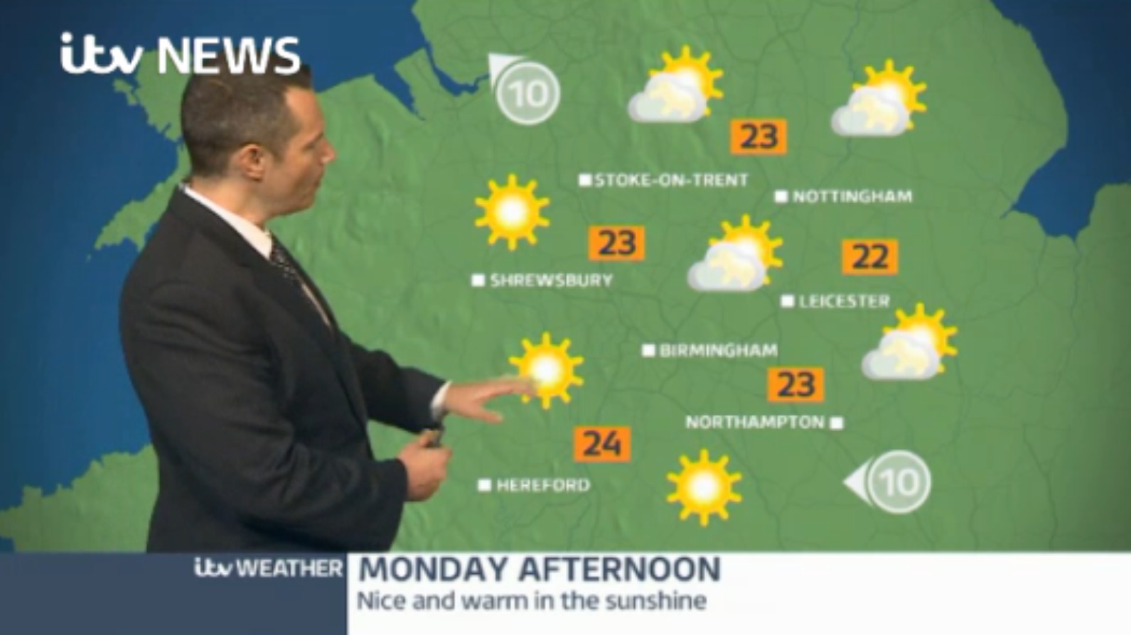 Midlands Weather: Warm with sunny spells | ITV News Central