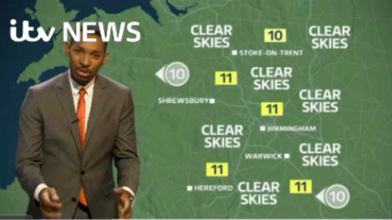 West Midlands Weather: Clear and cool night | ITV News Central