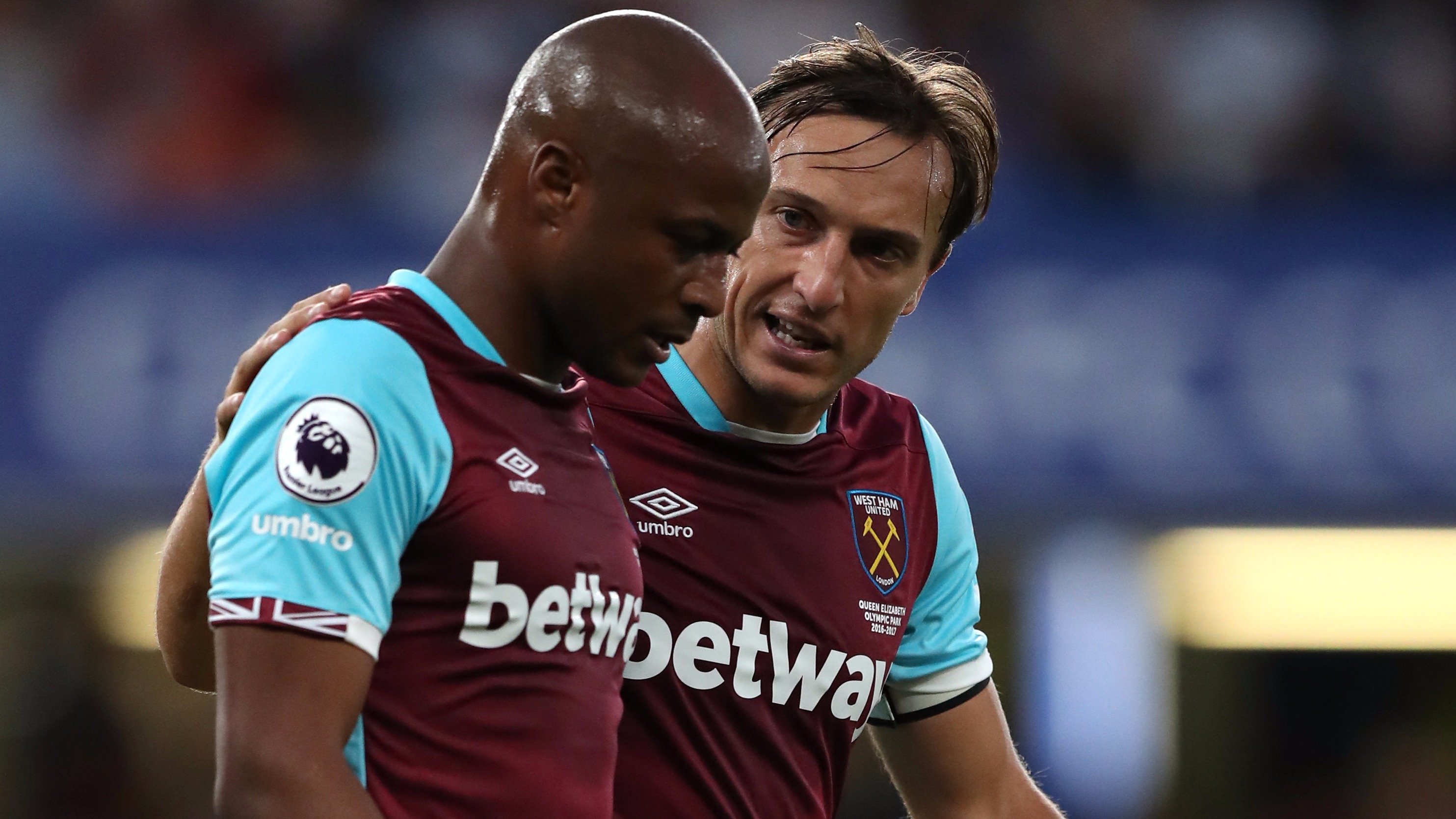 West Ham forward Andre Ayew set for four months out | ITV News