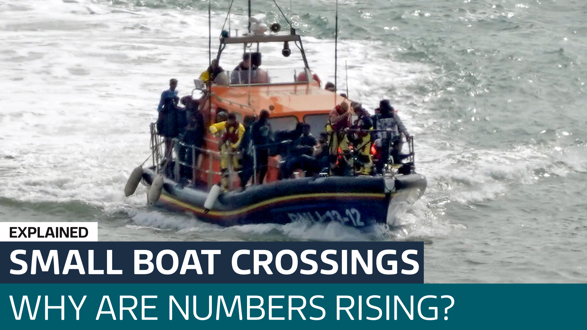 Channel crossings: Number of migrants per boat increasing year on year ...