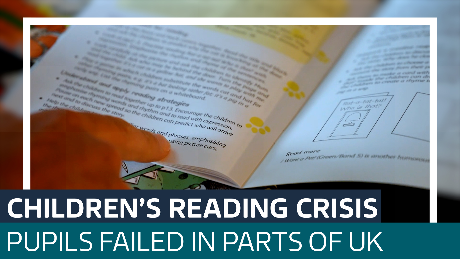 Children's reading a 'serious problem' in parts of UK as pupils taught ...