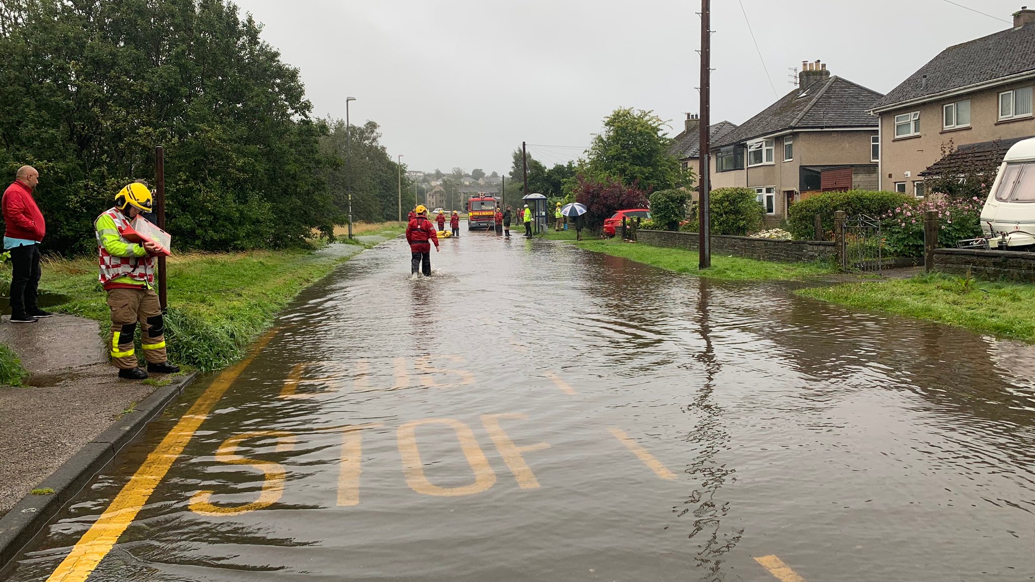 50 people evacuated from homes in Lancaster due to flooding | ITV News ...