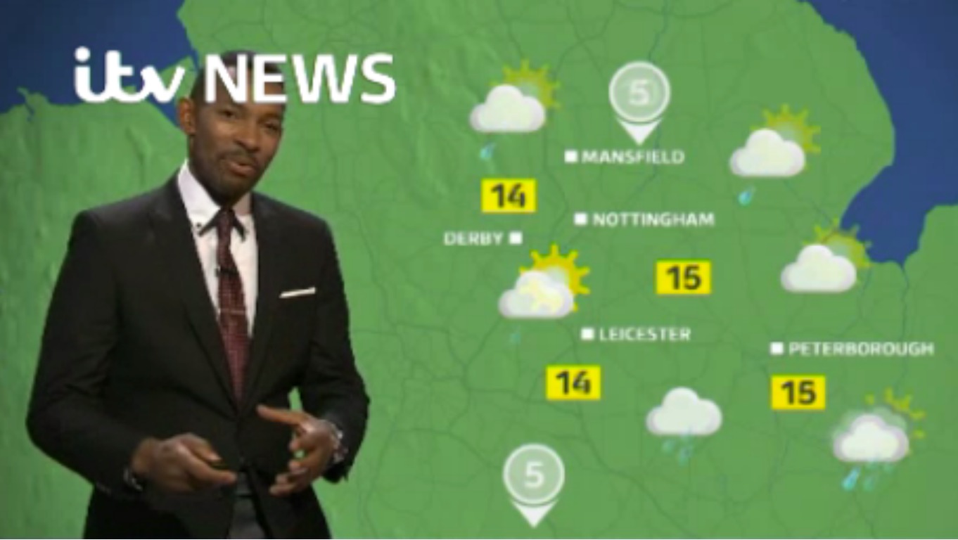 East Midlands Weather: Cloudy with spells of rain | ITV News Central