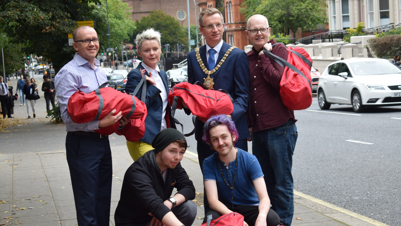 Simon Community launches 'Welcome Pack' for homeless | UTV | ITV News