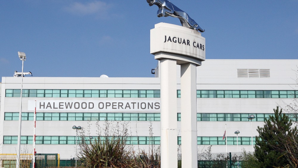 Jaguar in Halewood operates 24 hour | ITV News Granada