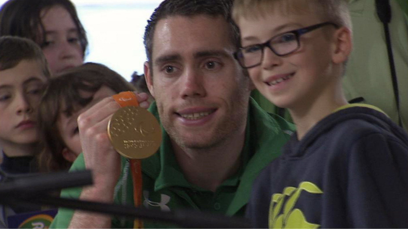 Homecoming for Paralympic gold medallist sprinter Jason Smyth | UTV ...
