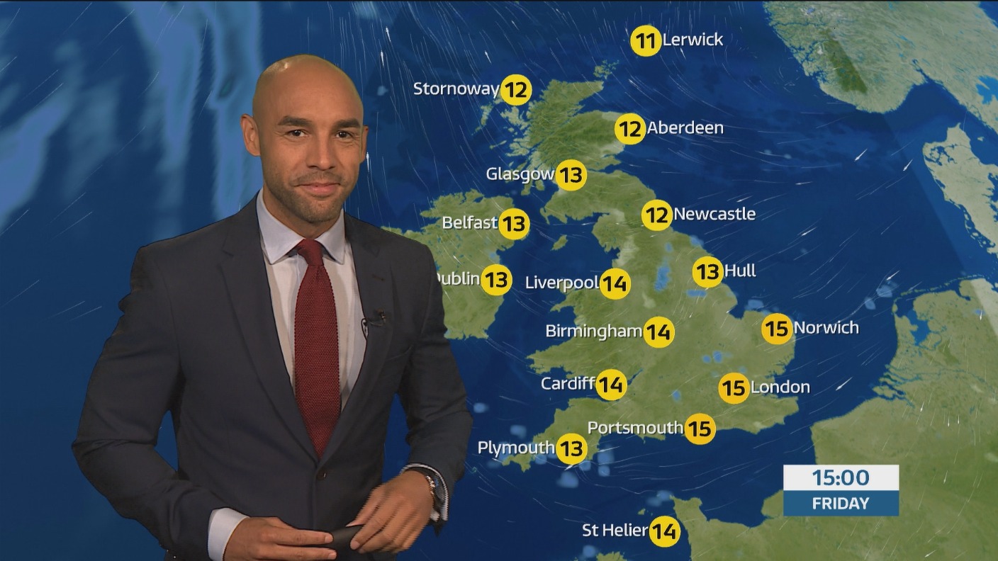 Dry and cool this afternoon with bright spells at times. | ITV News