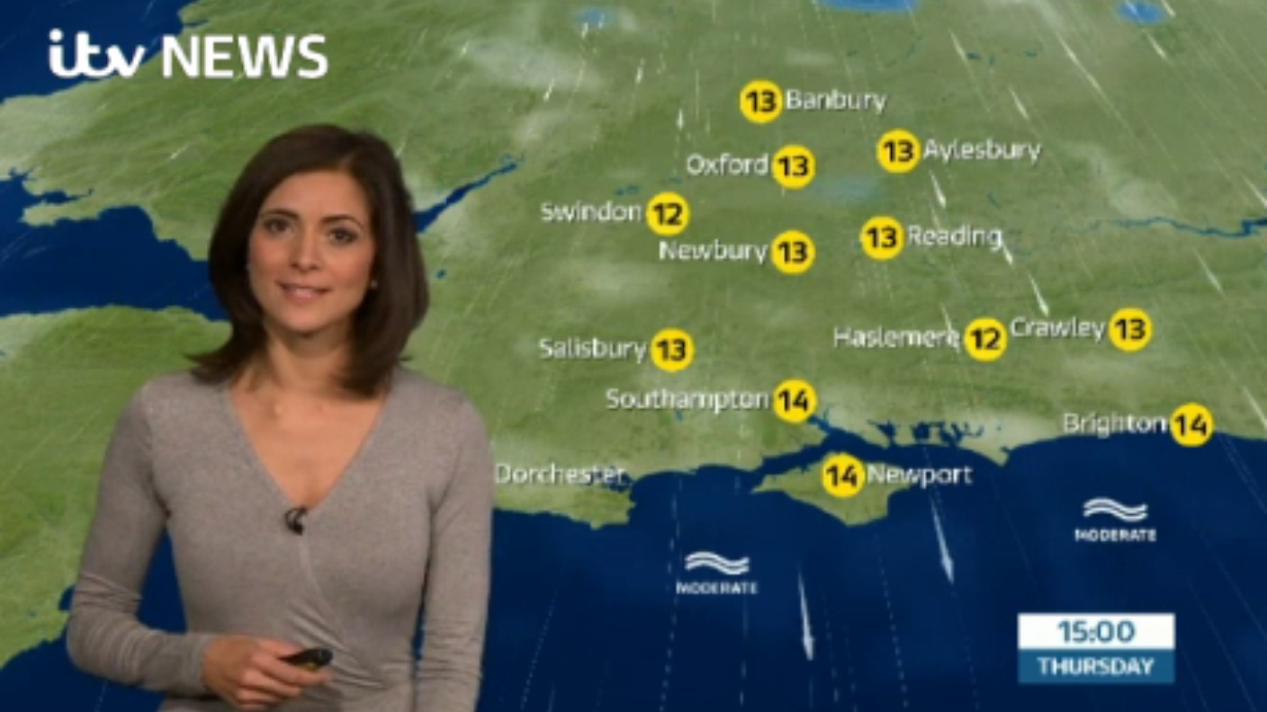 Thursday's forecast for west of region from Lucy | ITV News Meridian