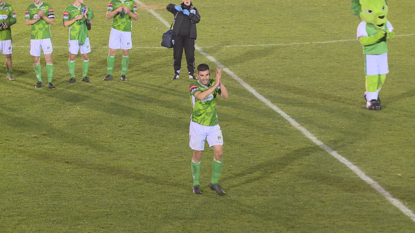 Allen thanks fans after netting in Footes Lane farewell | ITV News Channel