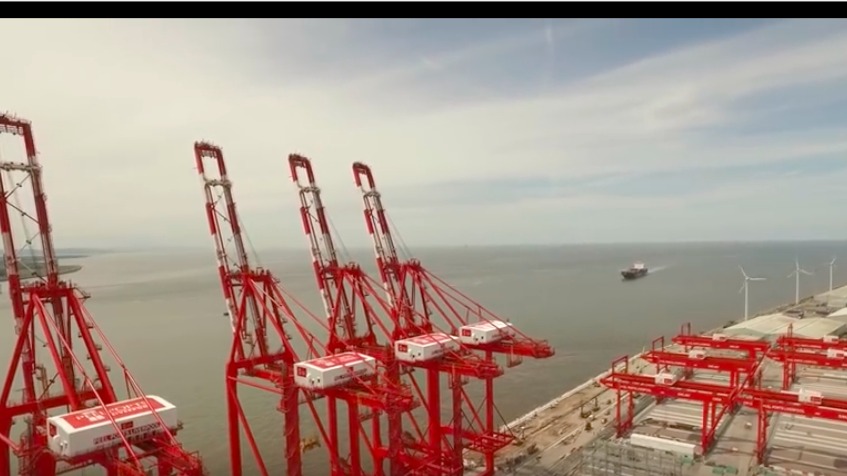 £400m shipping terminal opens in Liverpool | ITV News Granada