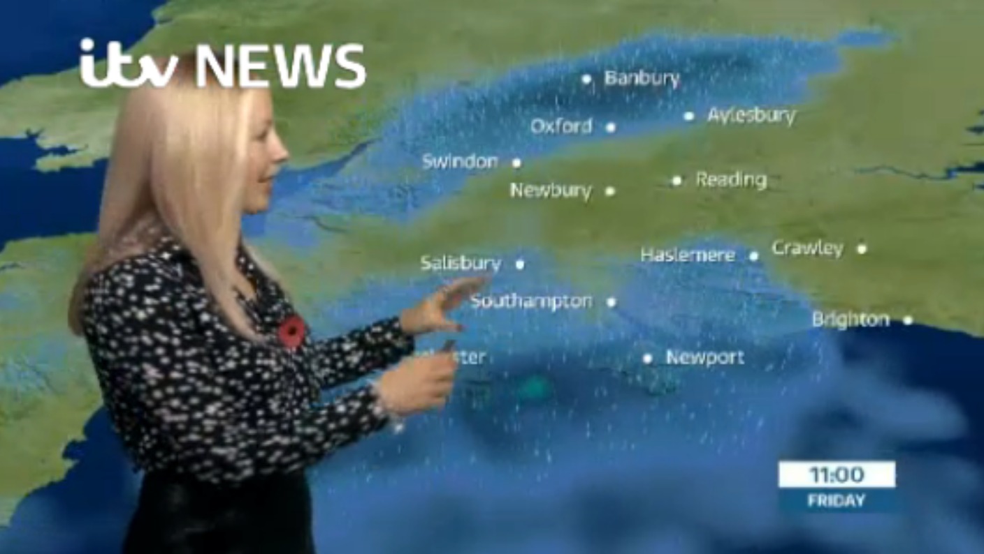 Friday morning's weather for the west of the Meridian region | ITV News ...
