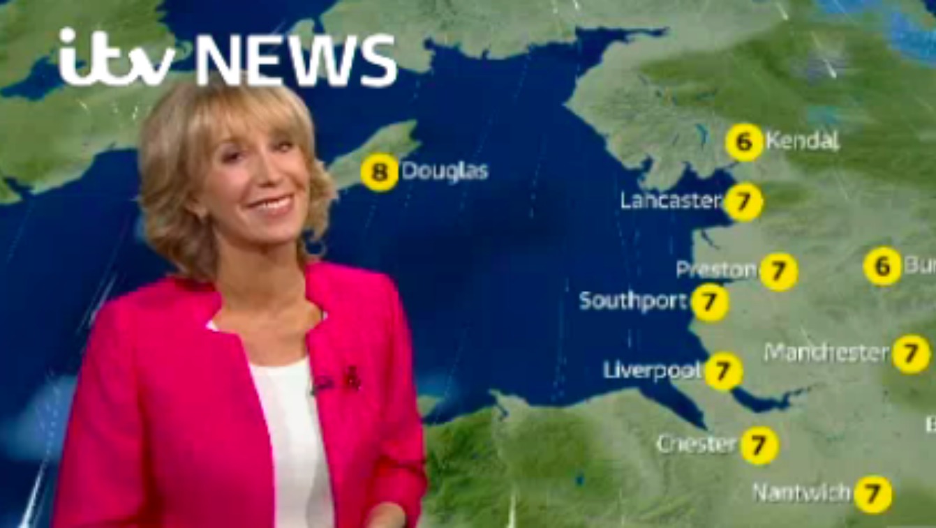 Here's Emma with your latest Sunday evening Granada weather | ITV News ...