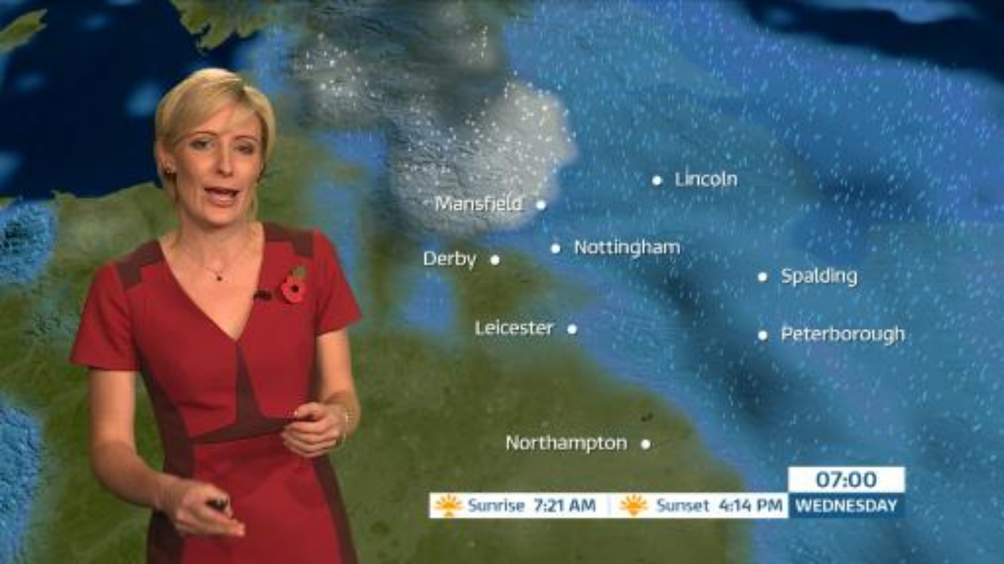 East Midlands Weather: Rain, sleet and snow | ITV News Central