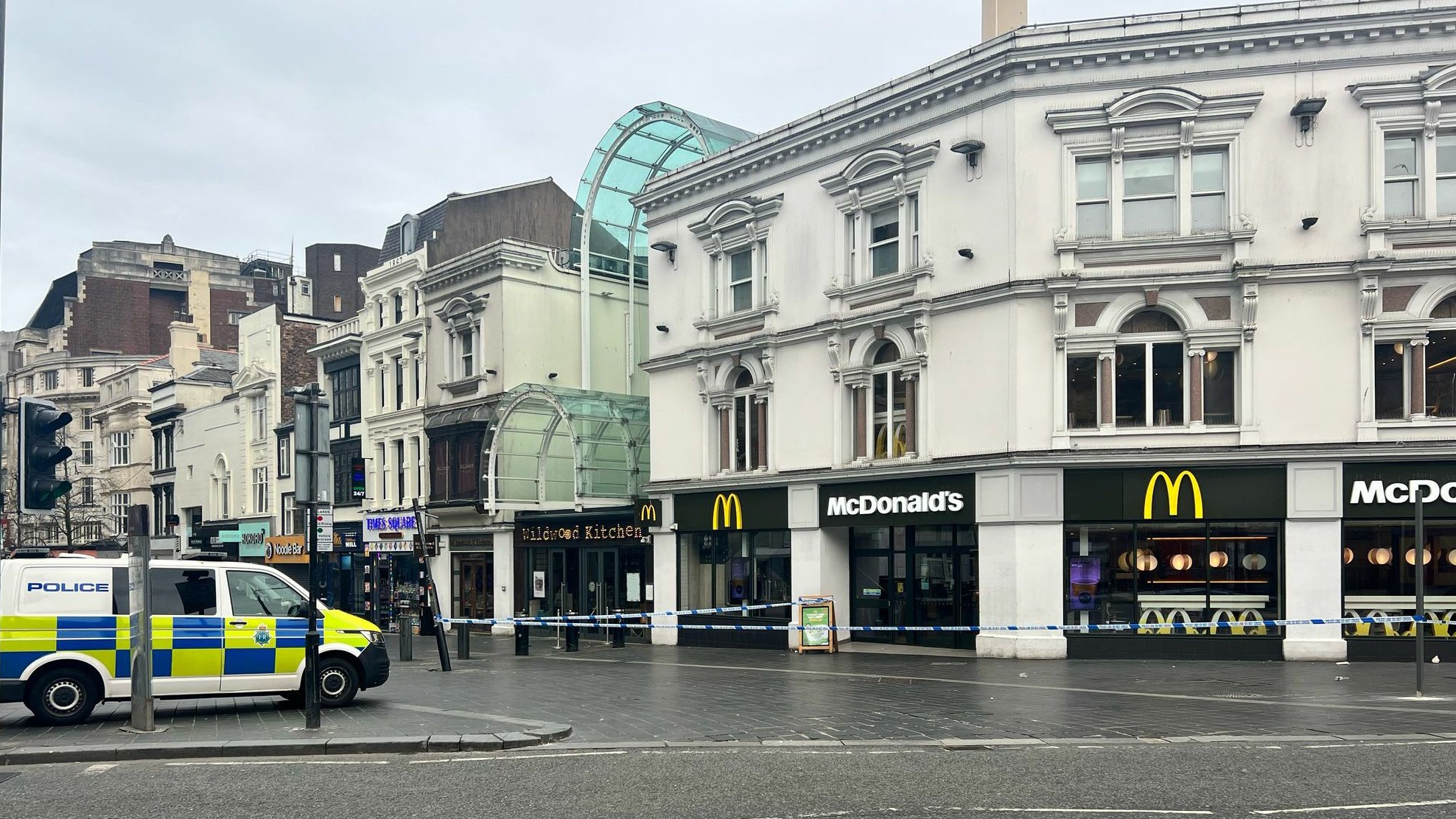 Man fighting for life after assault outside Liverpool McDonald's | ITV ...