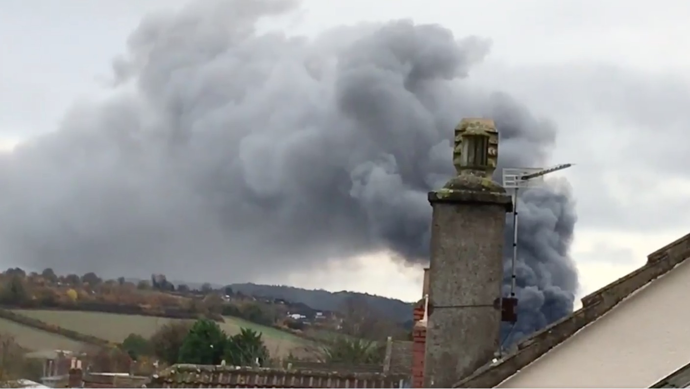 Fire breaks out at Radstock scrapyard | ITV News West Country