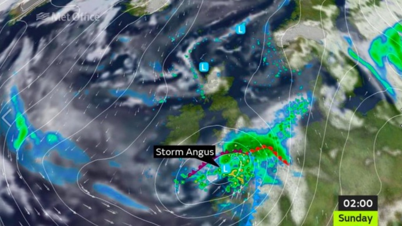 Anglia Weather: Dry afternoon before Storm Angus arrives later | ITV ...